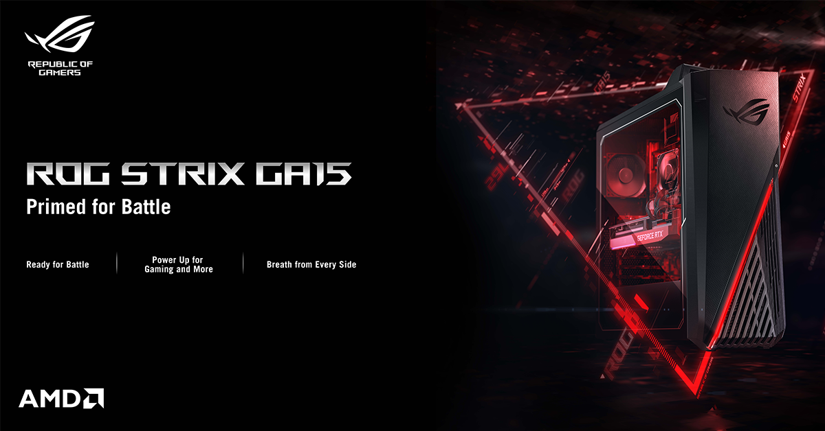 ROG Strix GA15 Desktop :: AsusPlus
